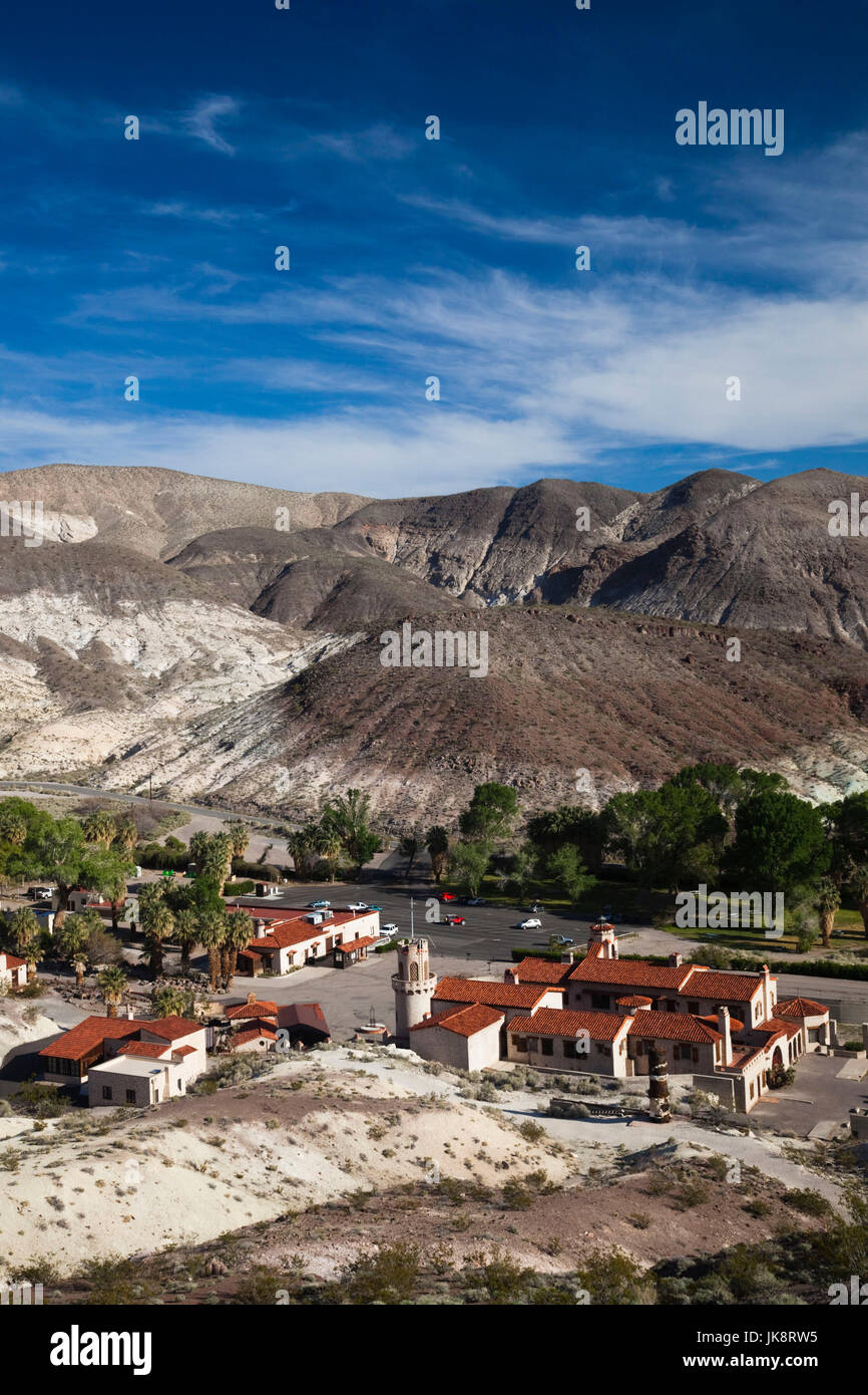USA, California, Death Valley National Park, Scottys Castle, former ...