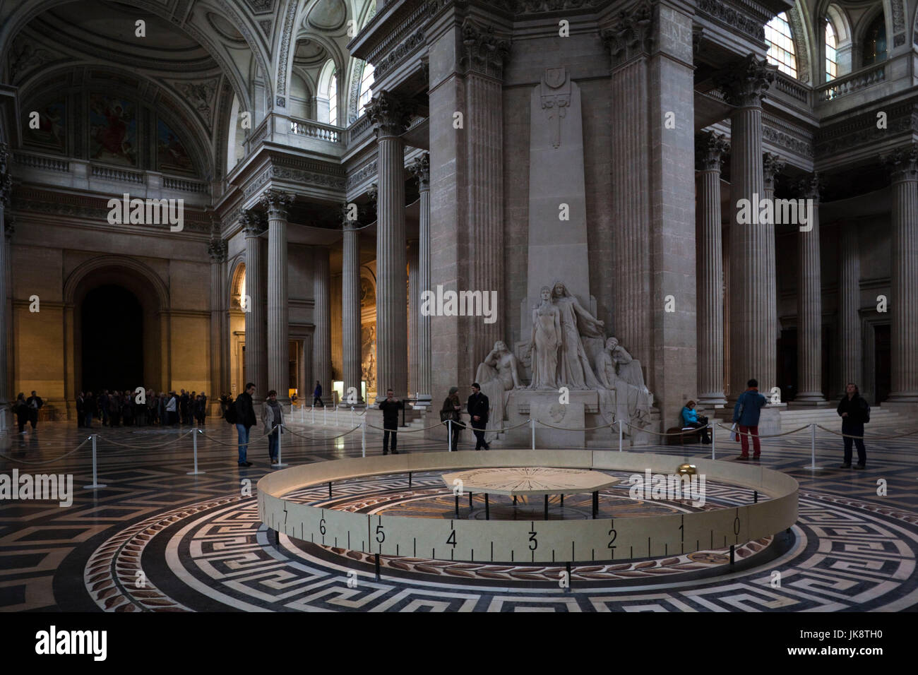 France, Paris, The Pantheon, interior Stock Photo - Alamy