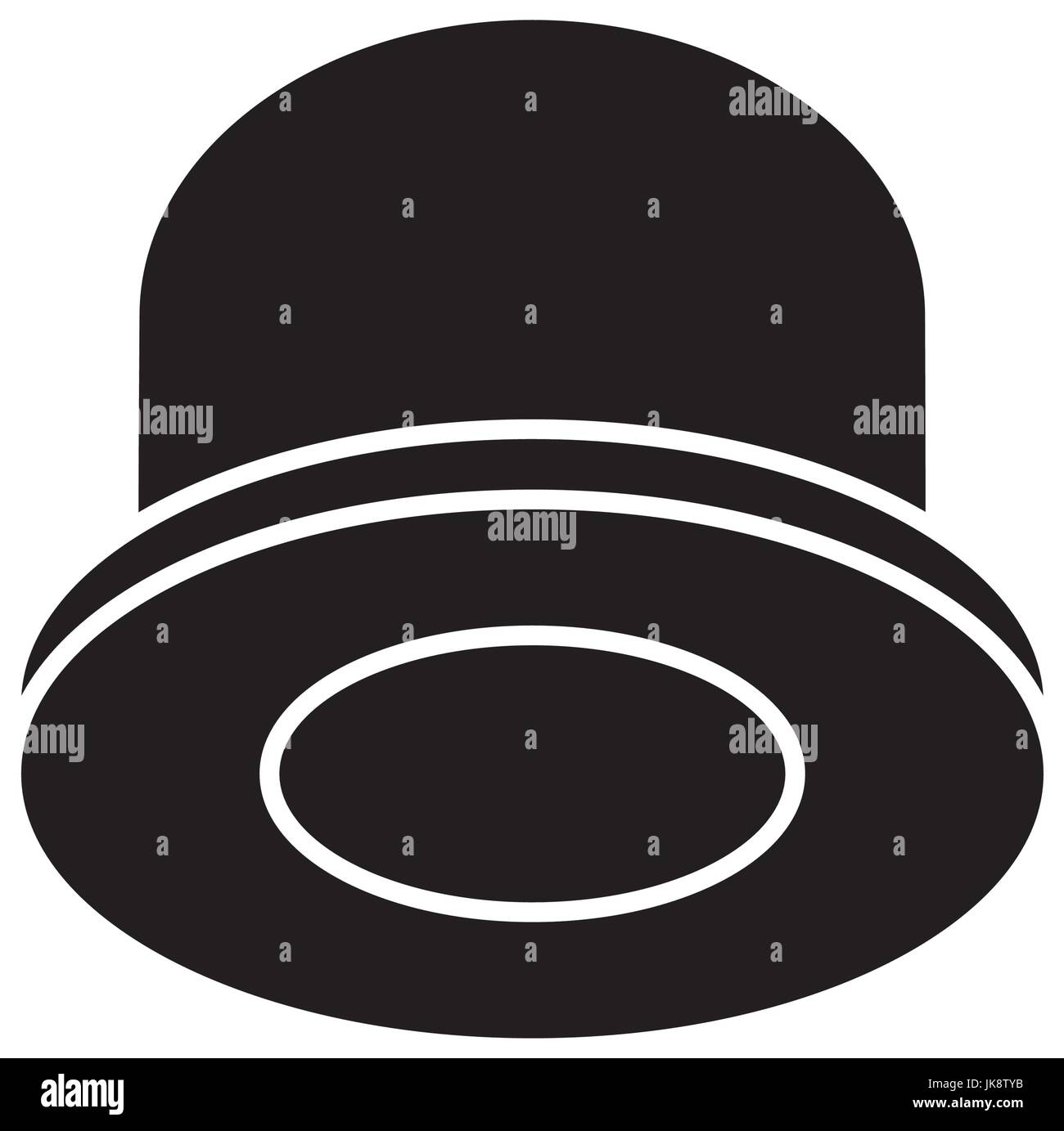 top hat icon Stock Vector Image & Art - Alamy