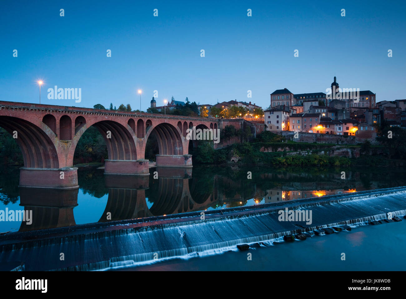 France, Midi-Pyrenees Region, Tarn Department, Albi, town overview by ...
