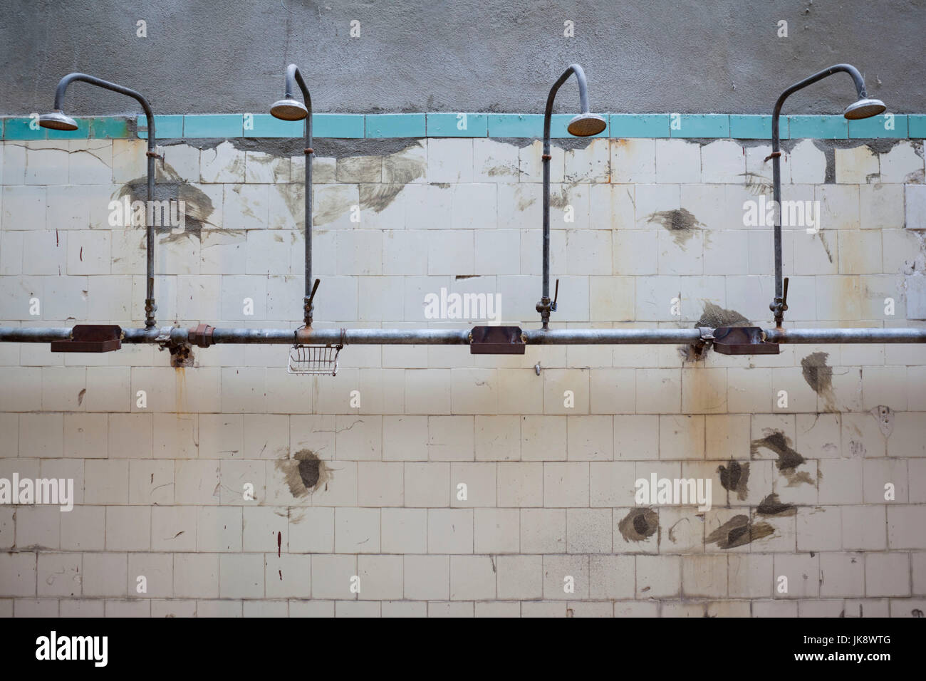 Miners shower room hi-res stock photography and images - Alamy