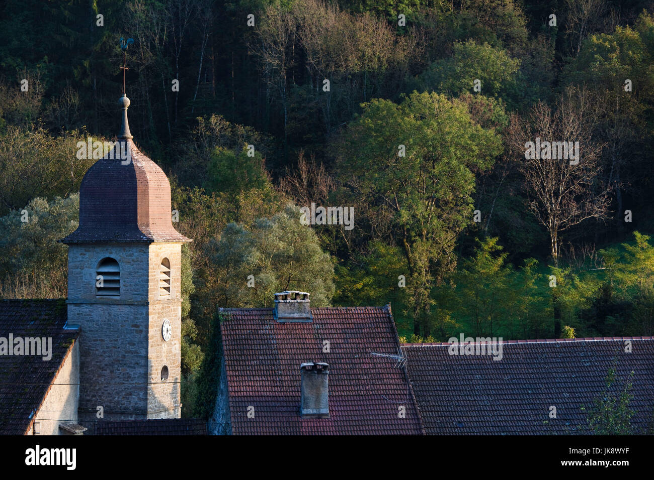 France, Jura,France, Jura Department, Franche-Comte Region,village ...