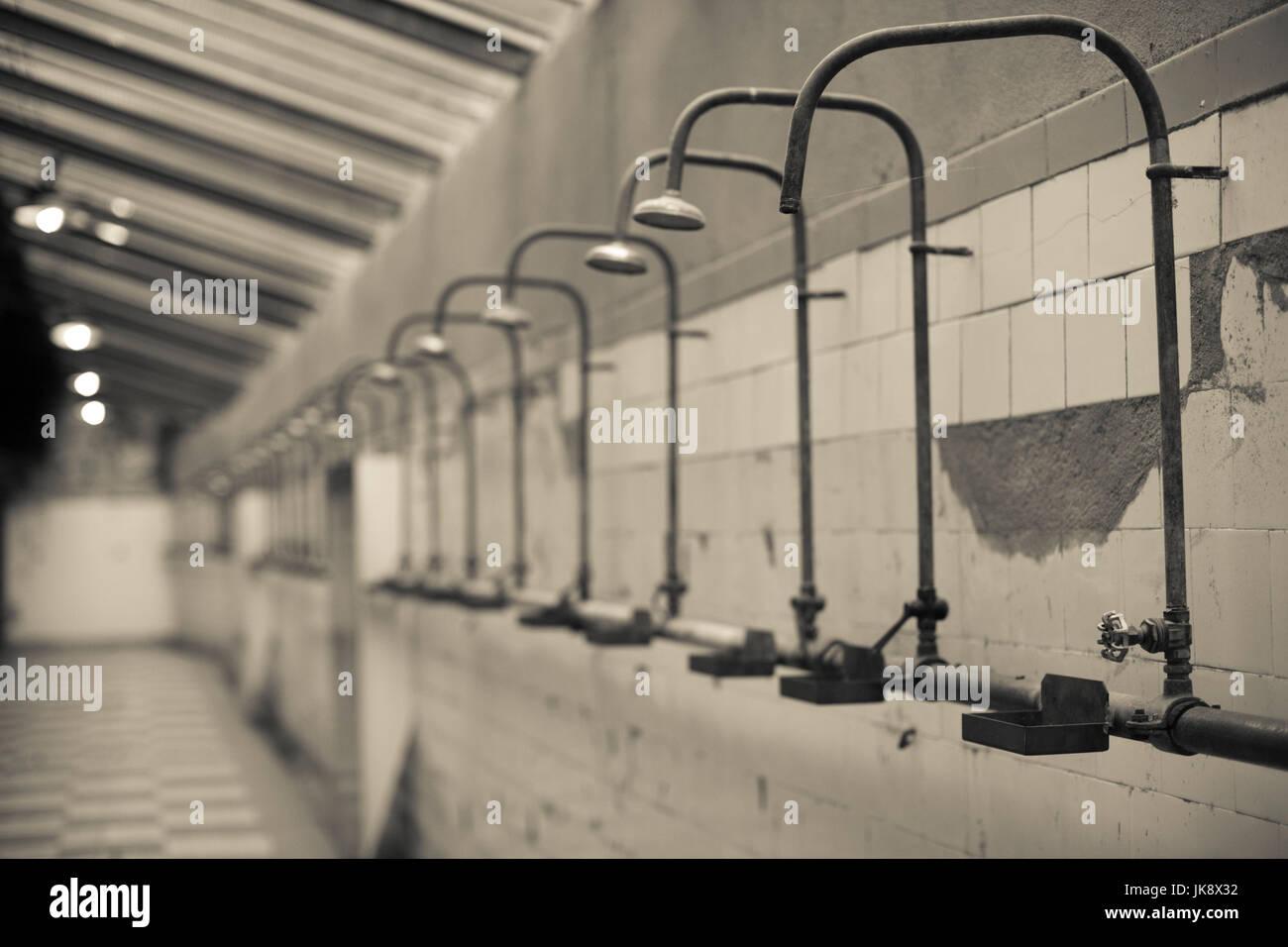 Miners shower room hi-res stock photography and images - Alamy
