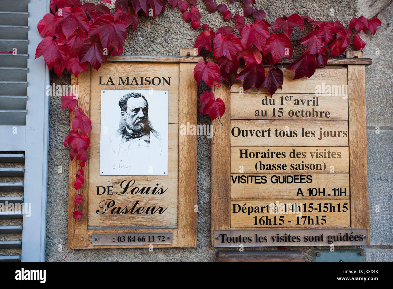 Sign for the maison pasteur hi-res stock photography and images - Alamy