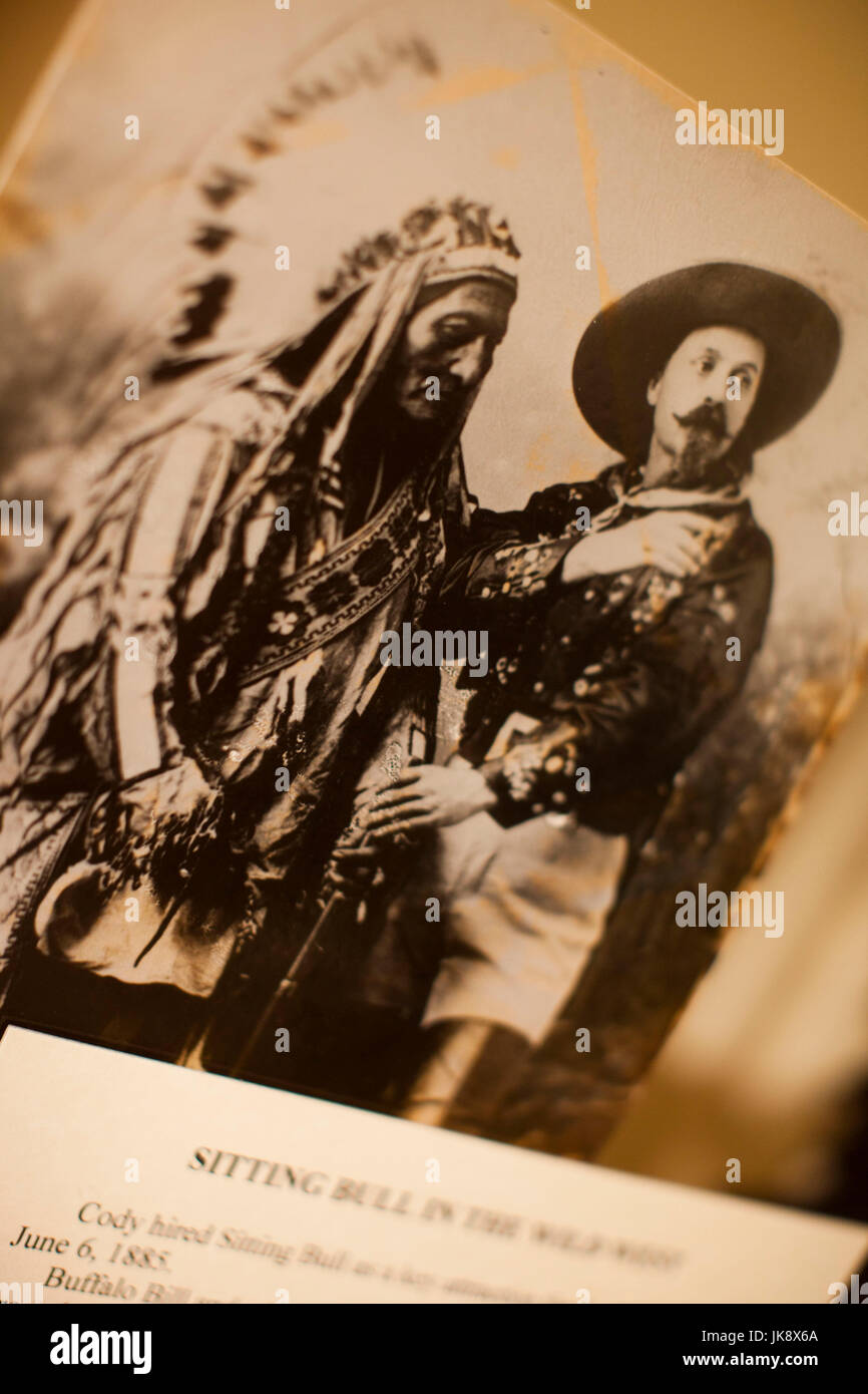 USA, Colorado, Golden, Lookout Mountain, Buffalo Bill Museum ...