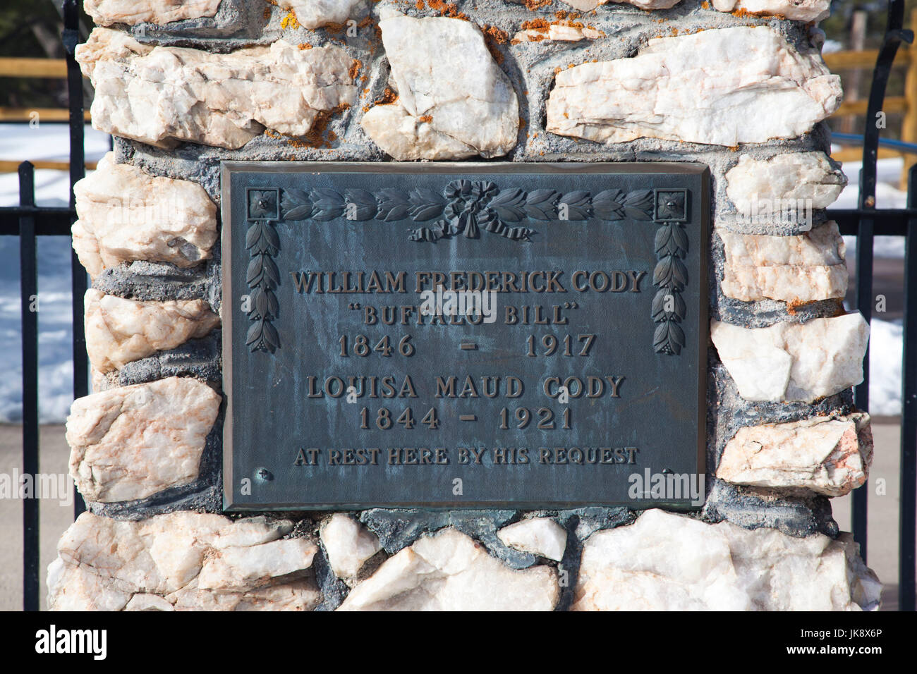 Buffalo bill grave hi-res stock photography and images - Alamy
