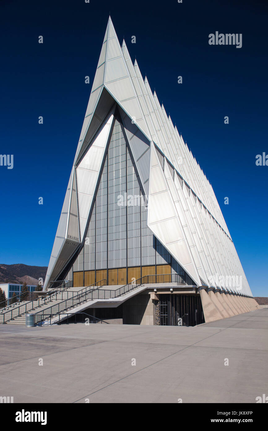 USA, Colorado, Colorado Springs, United States Air Force Academy, Cadet ...