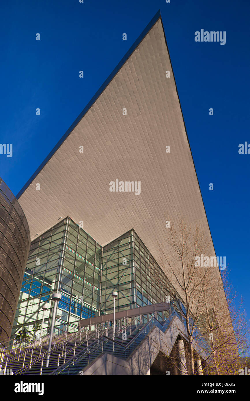 USA, Colorado, Denver, Colorado Convention Center, exterior Stock Photo ...