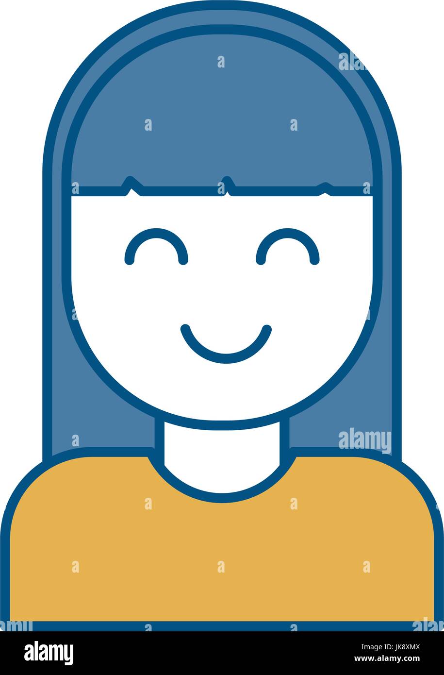cartoon woman icon Stock Vector Image & Art - Alamy