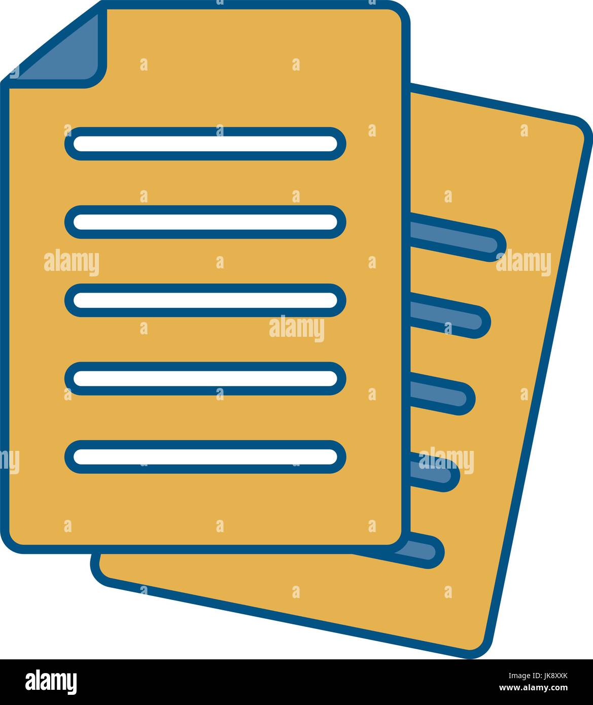 document pages icon Stock Vector Image & Art - Alamy