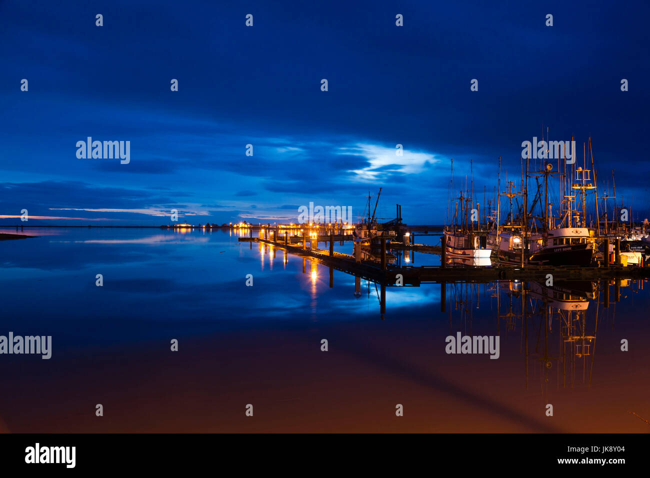 Canada, British Columbia, Vancouver Island, Comox, Comox Harbour ...