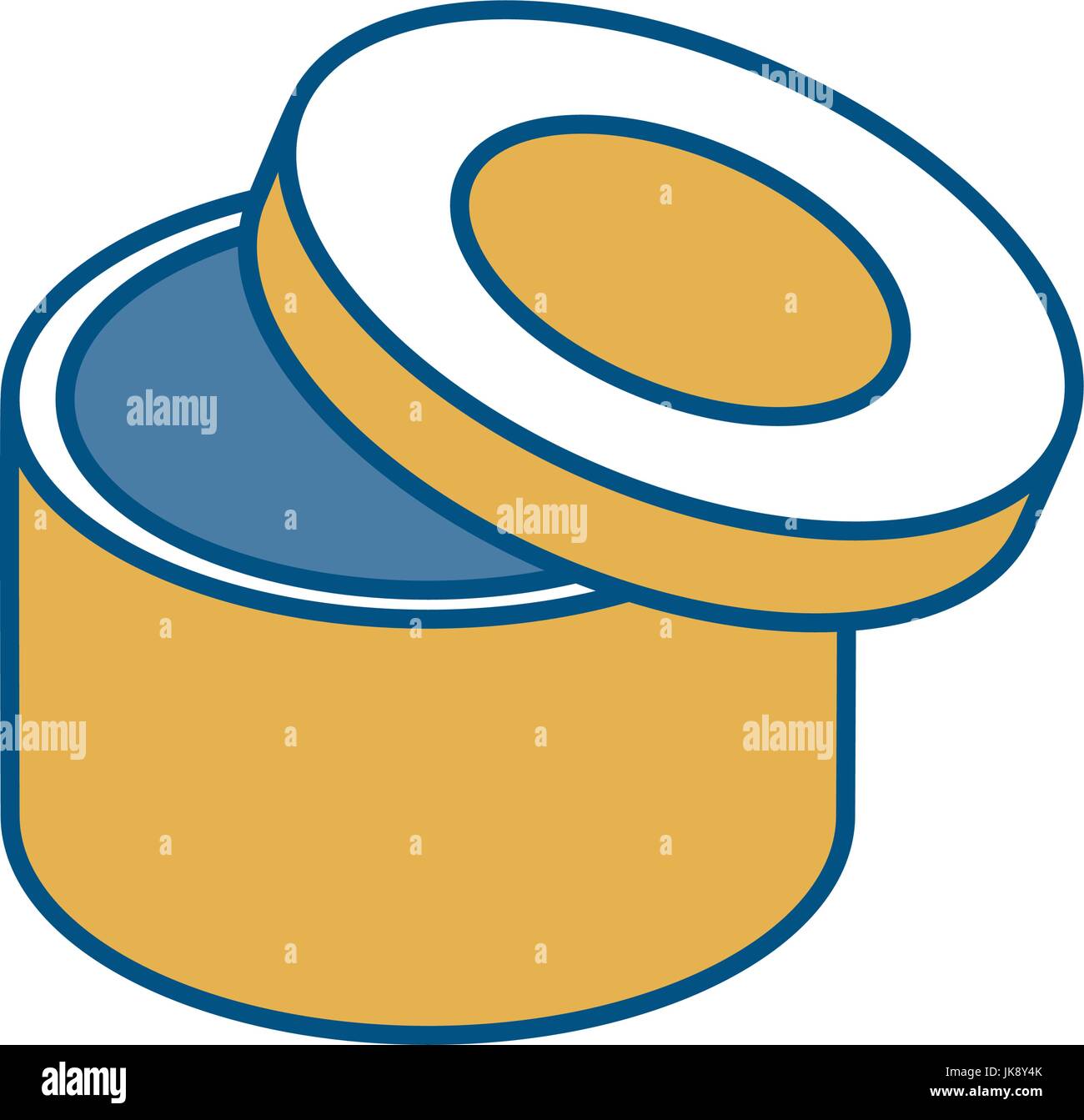 carton box in circle shape icon Stock Vector Image & Art - Alamy