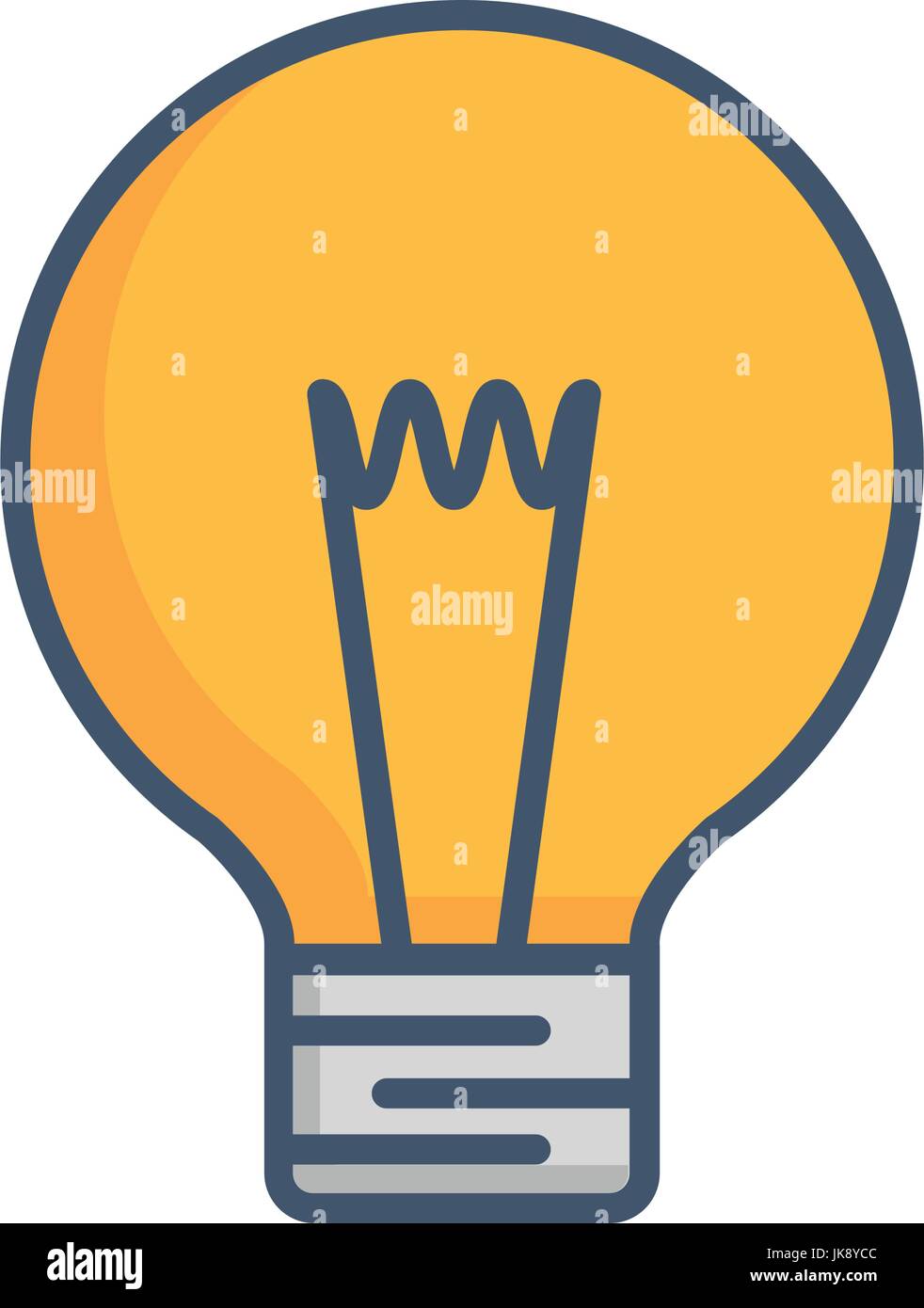 light bulb icon Stock Vector Image & Art - Alamy