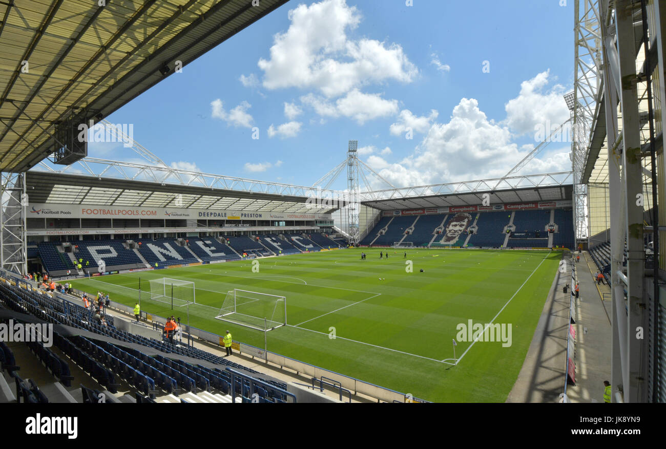 Deepdale Stadium General View High Resolution Stock Photography and ...