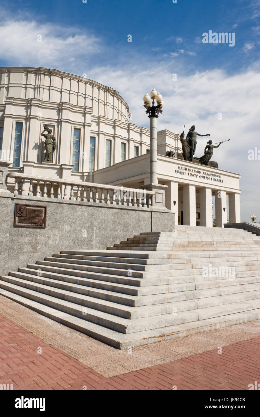The National Academic Opera and Ballet Theatre of Belarus in Minsk ...