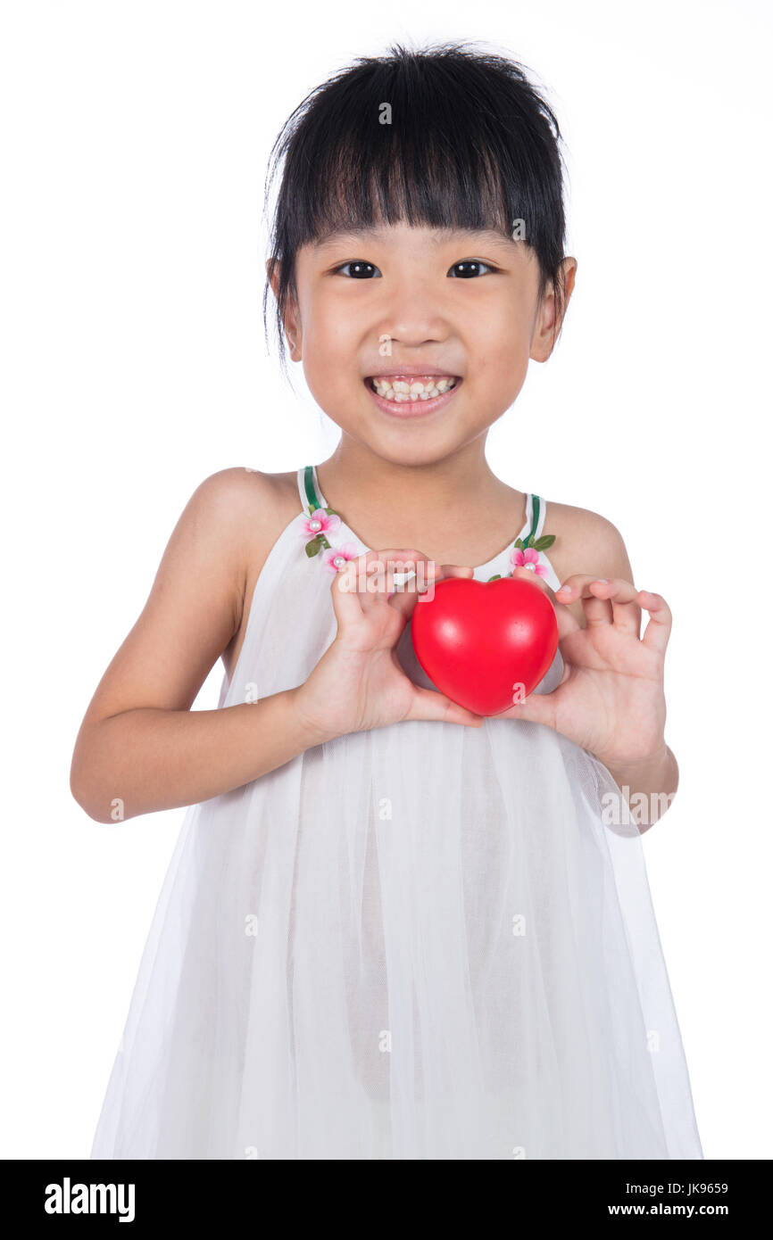 Little asian girl giving gift hi-res stock photography and images - Alamy