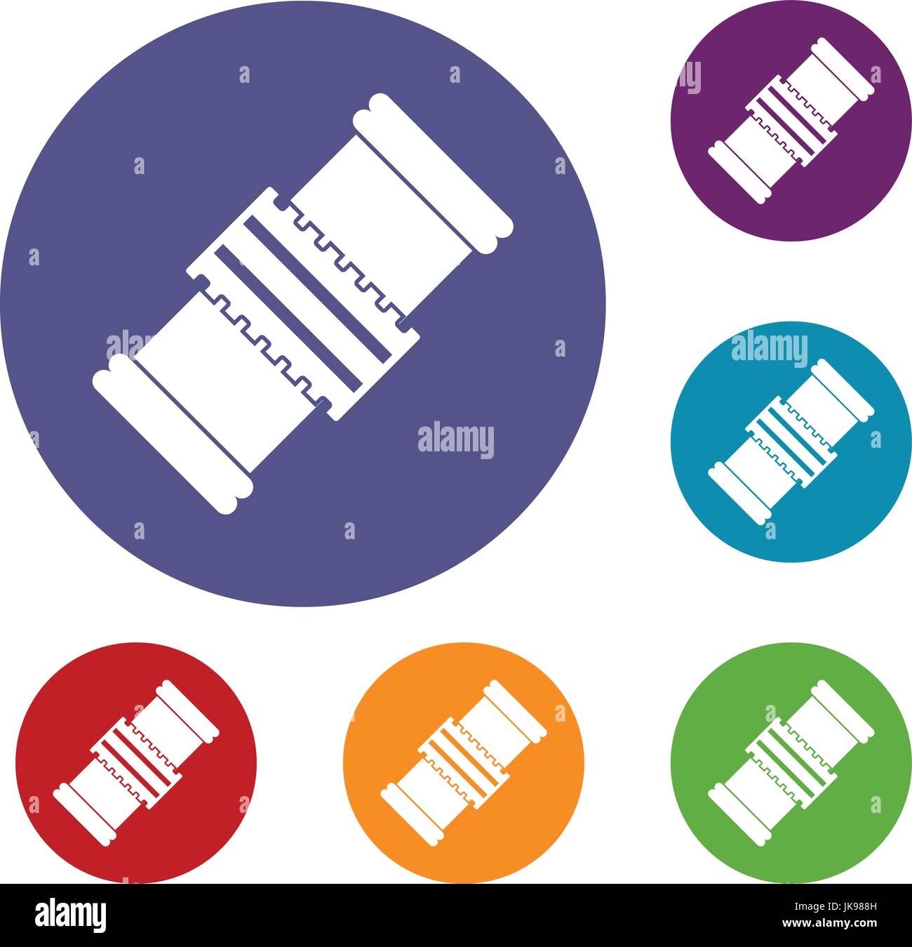 Repair detail icons set Stock Vector Image & Art - Alamy