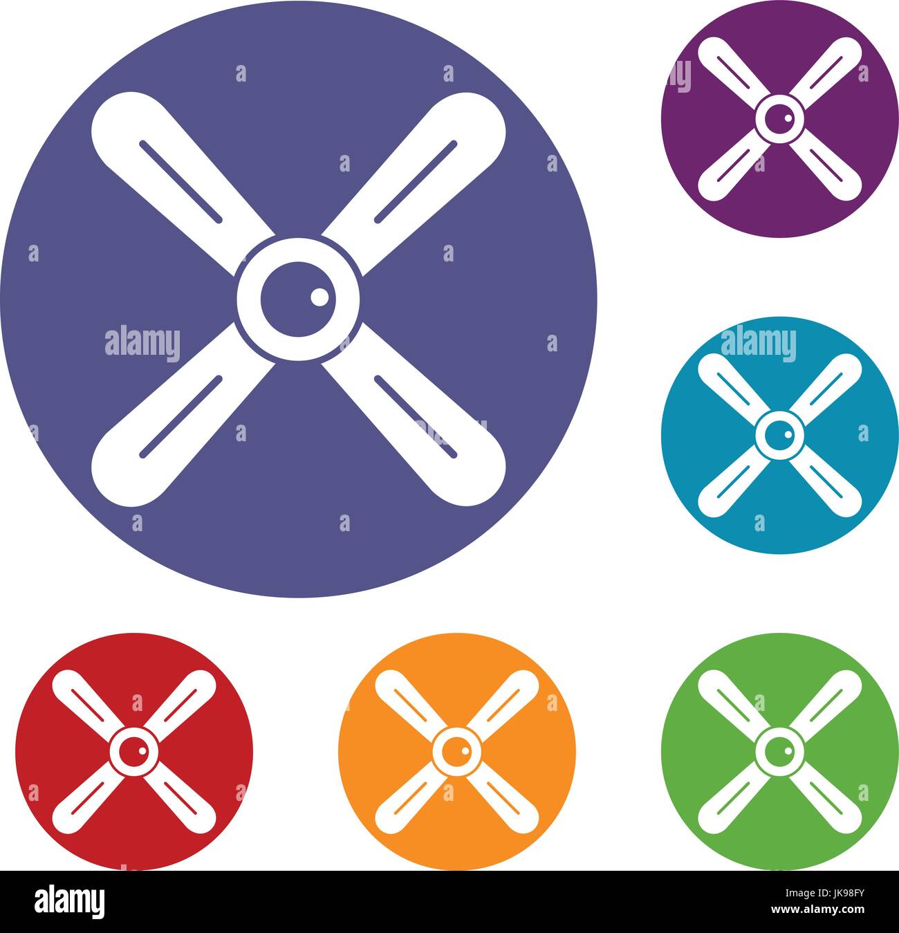 Propeller icons set Stock Vector Image & Art - Alamy
