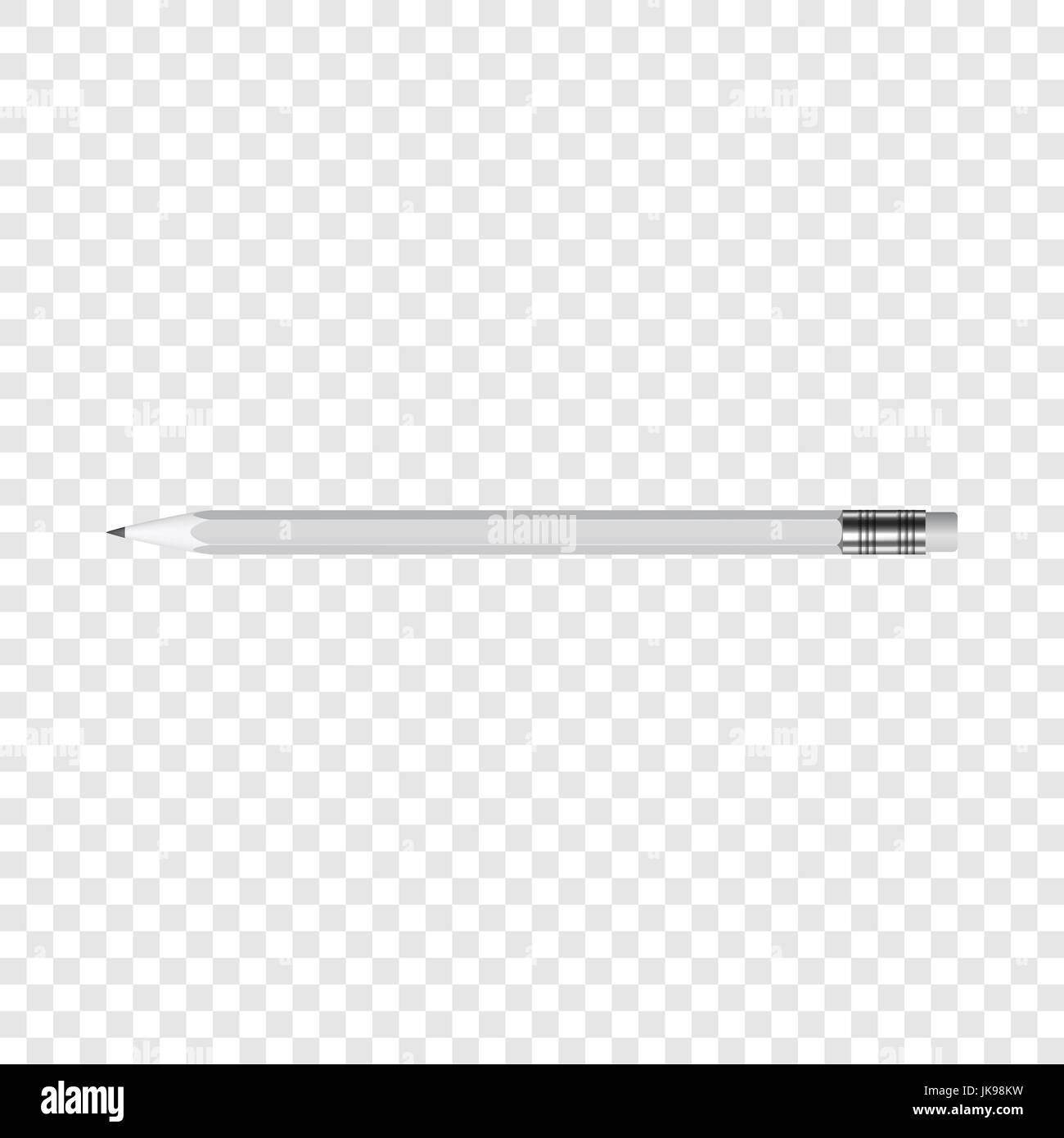 Sharp pencil eraser mockup realistic hi-res stock photography and ...