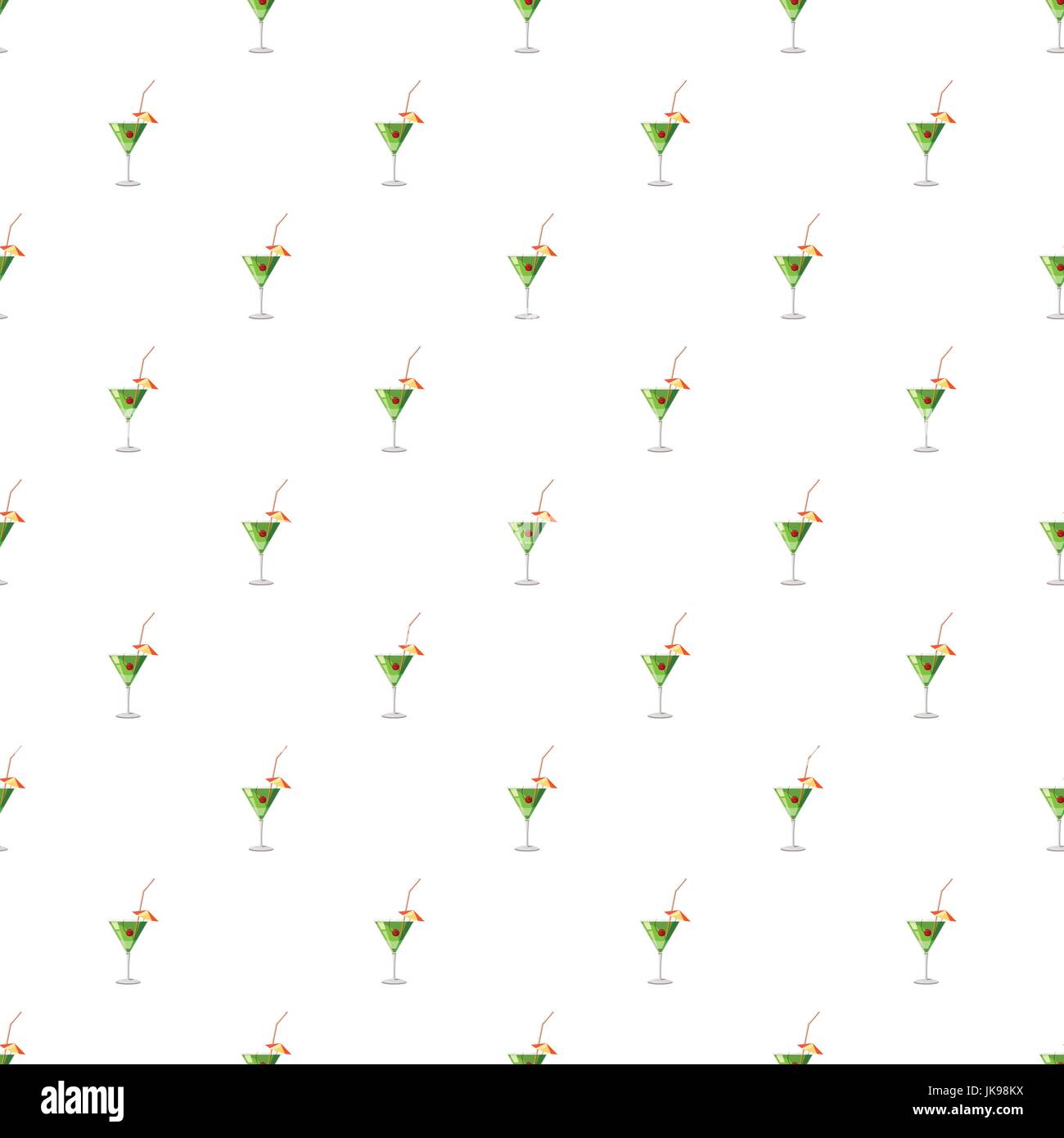 Martini glass of cocktail pattern Stock Vector Image & Art - Alamy