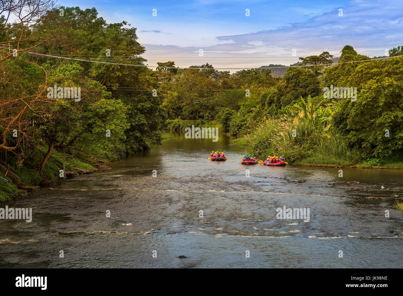 people activity happiness in the forest Stock Photo - Alamy
