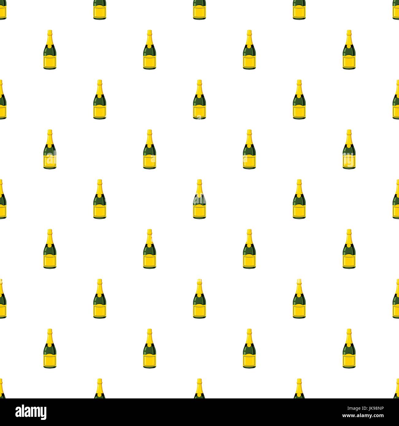 Champagne bottle pattern Stock Vector Image & Art - Alamy