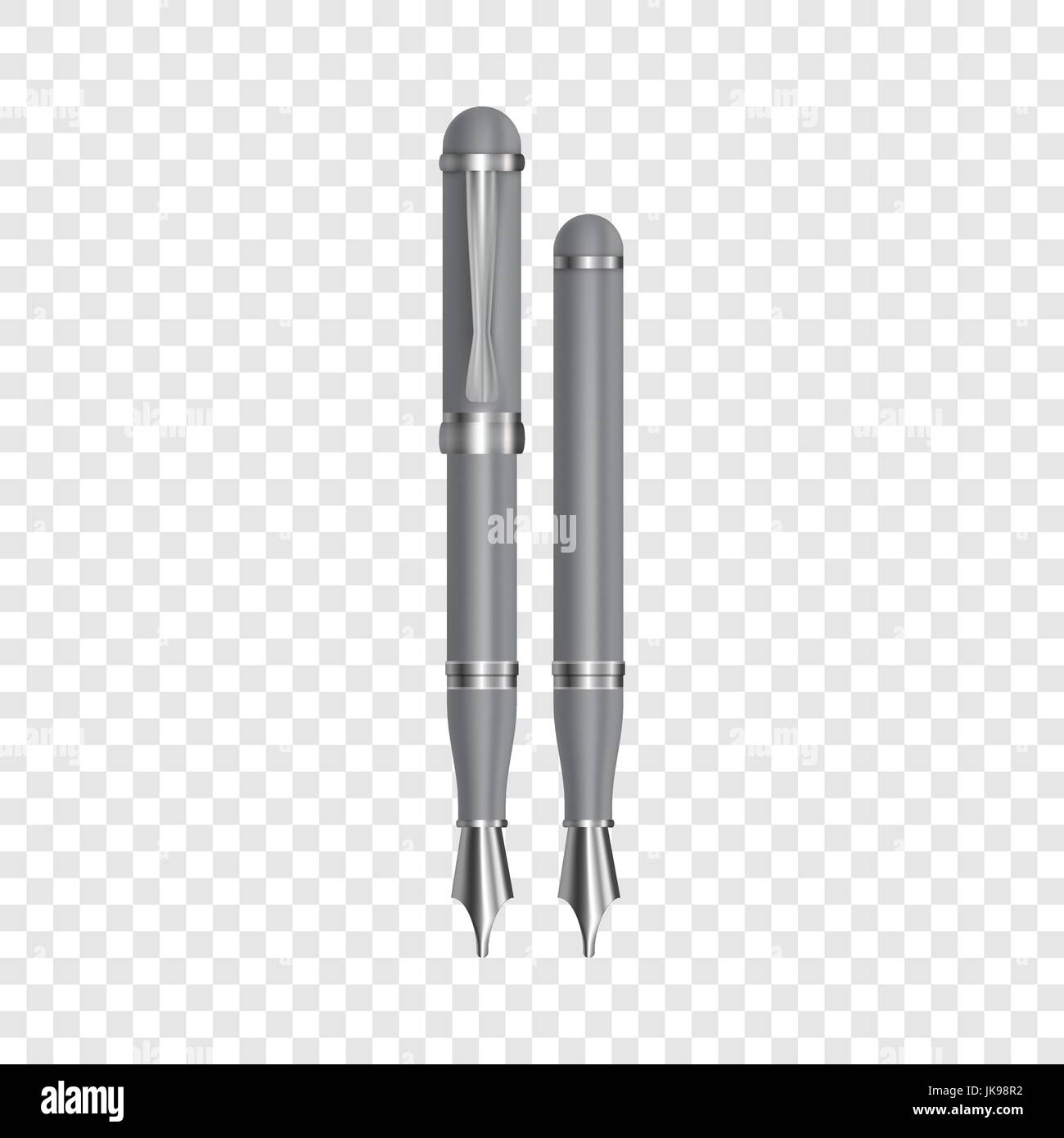 Two pens Stock Vector Images - Alamy