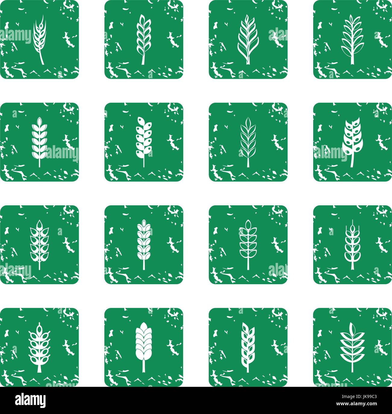 Ear corn icons set grunge Stock Vector Image & Art - Alamy