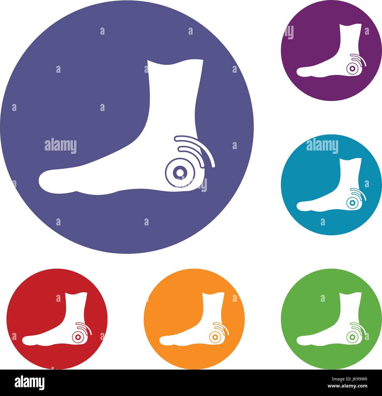 Bottom of foot anatomy Stock Vector Images - Alamy