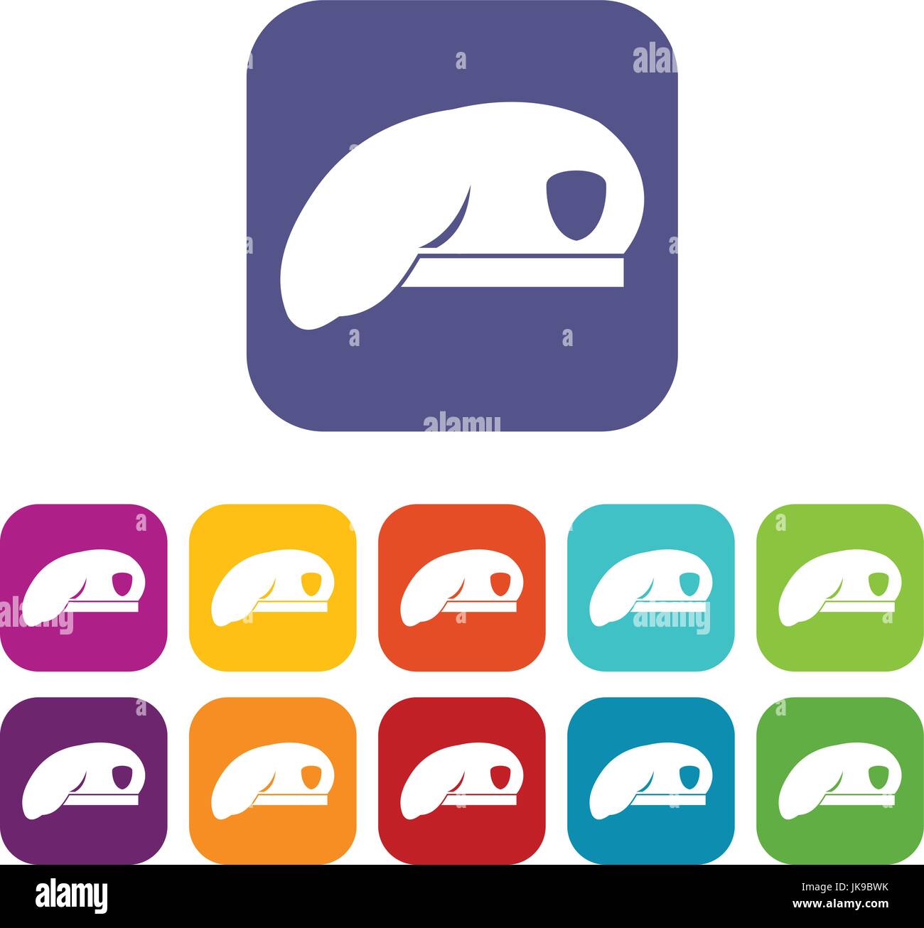 Military beret icons set Stock Vector Image & Art - Alamy