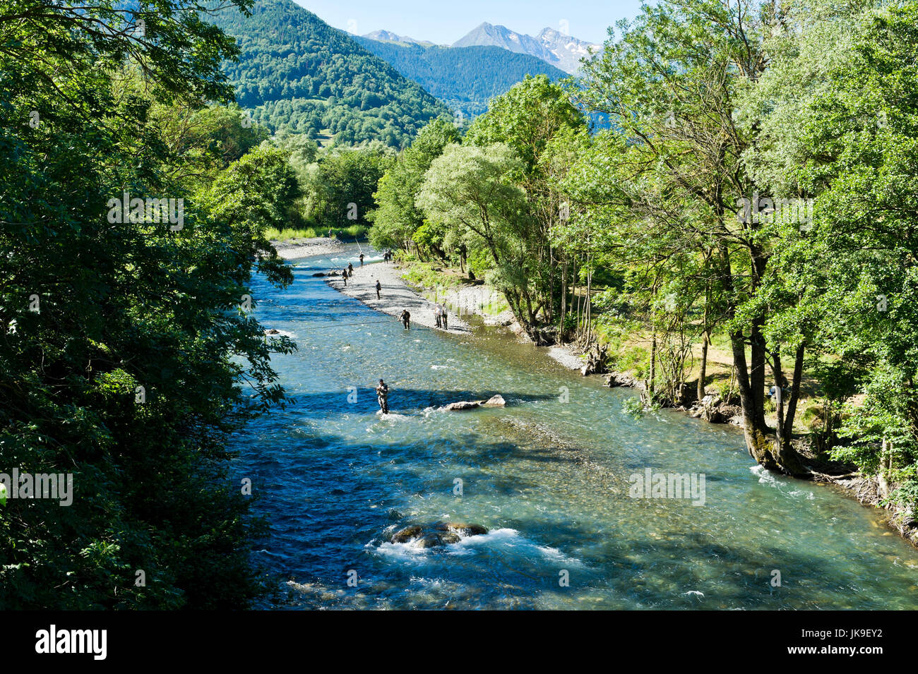 The mountains of the High Pyrenees, Hautes-Pyrenees, Occitanie, France ...