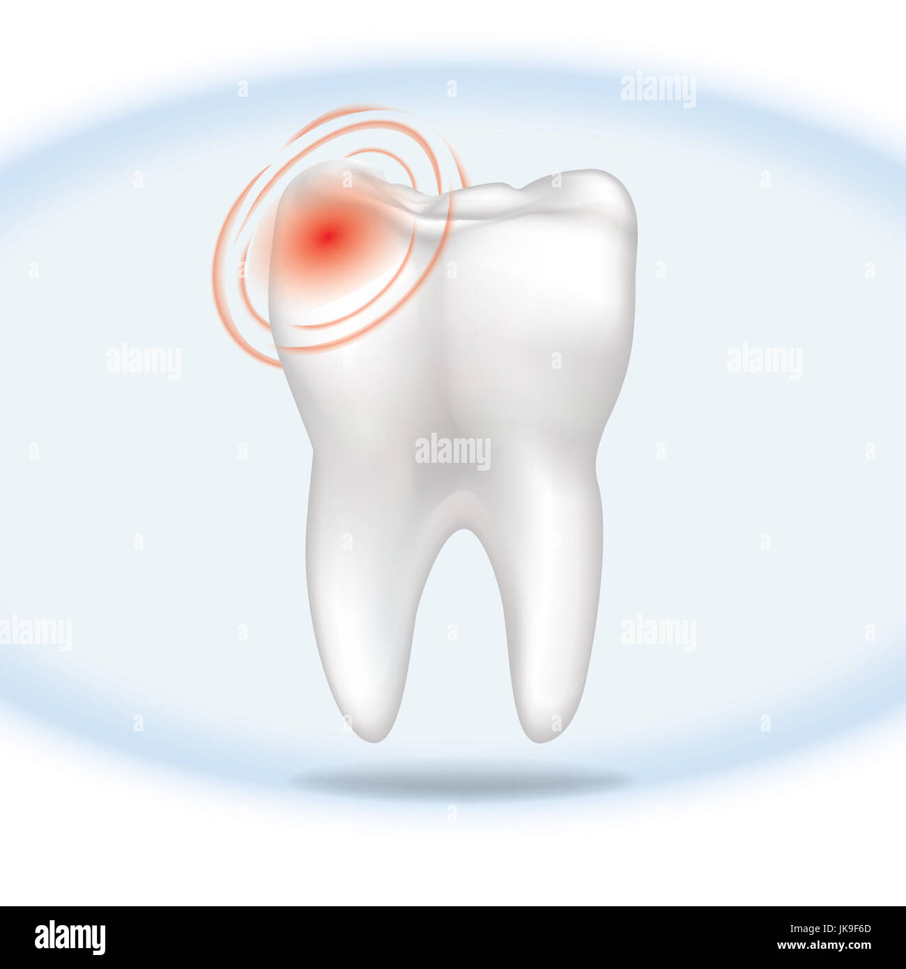 Tooth pain sign isolated. Teeth white sign. Dental medical illustration ...