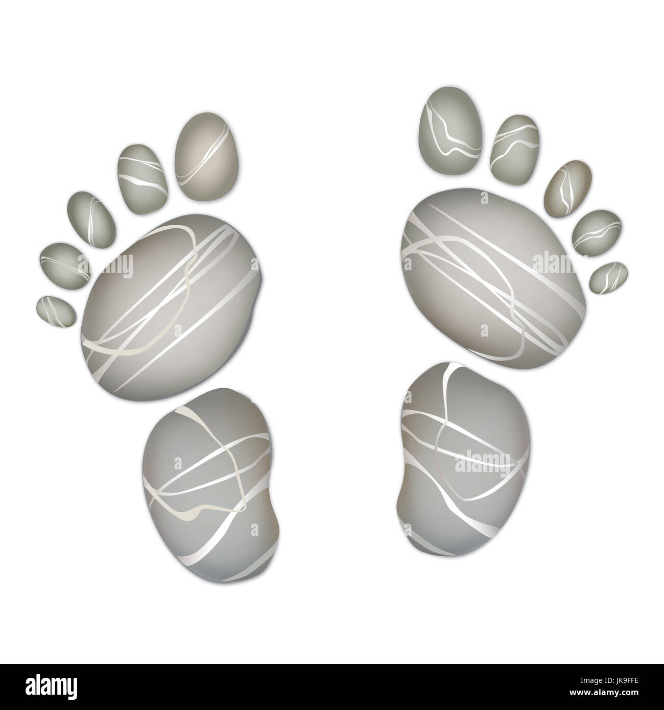 Water foot river Cut Out Stock Images & Pictures - Alamy