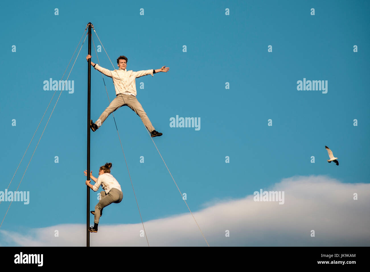 Climing high hi-res stock photography and images - Alamy