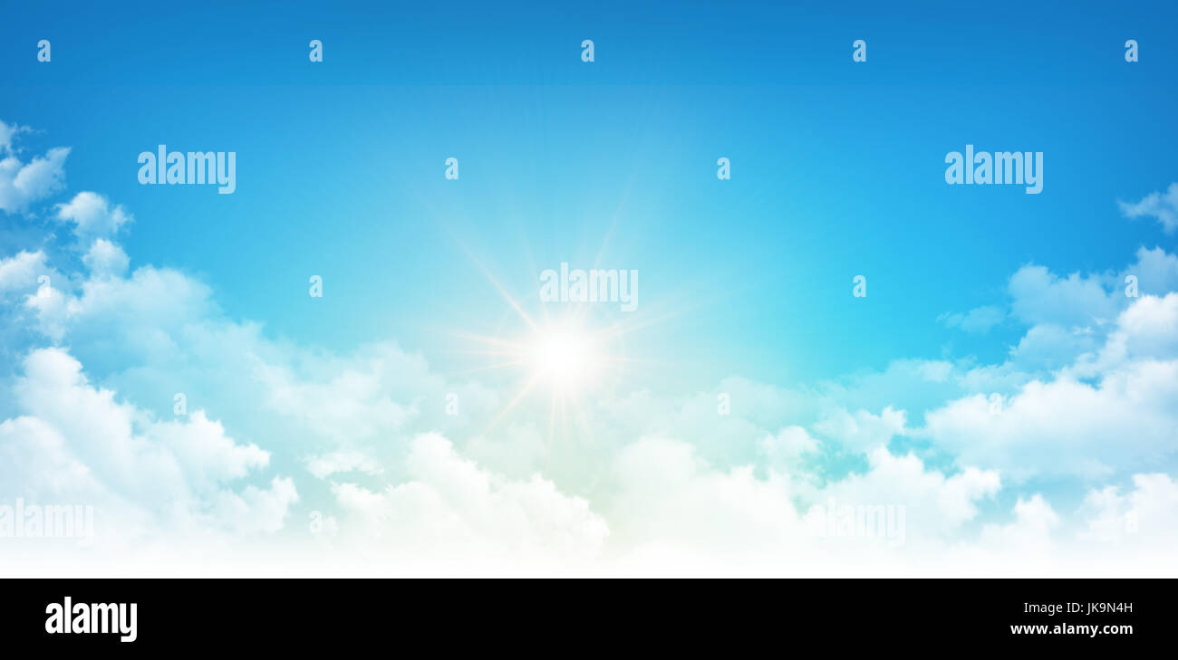 Blue sky light blue sky clouds hi-res stock photography and images - Alamy