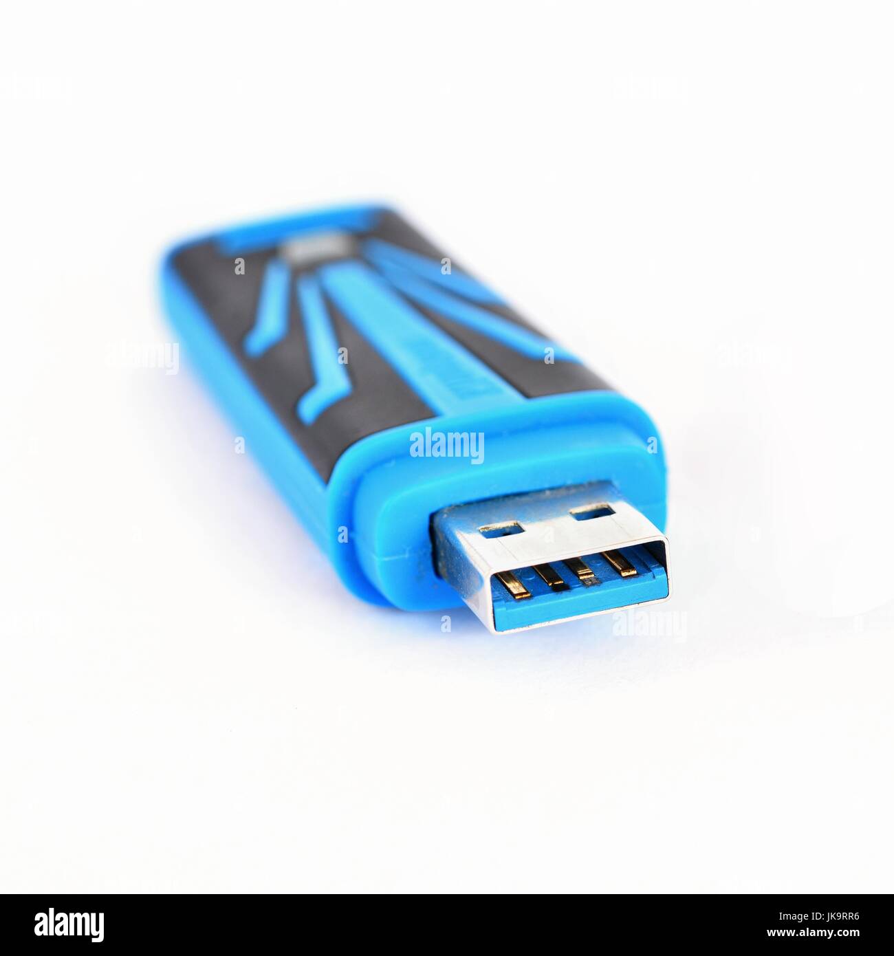 Portable flash drive isolated on a clean white background Stock Photo ...