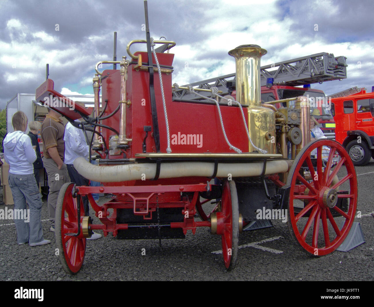 Vintage fire department vehicle hi-res stock photography and images - Alamy