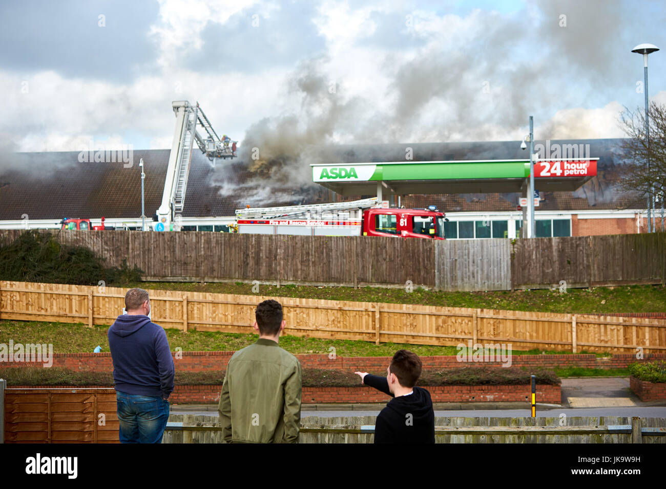Asda fire hi-res stock photography and images - Alamy