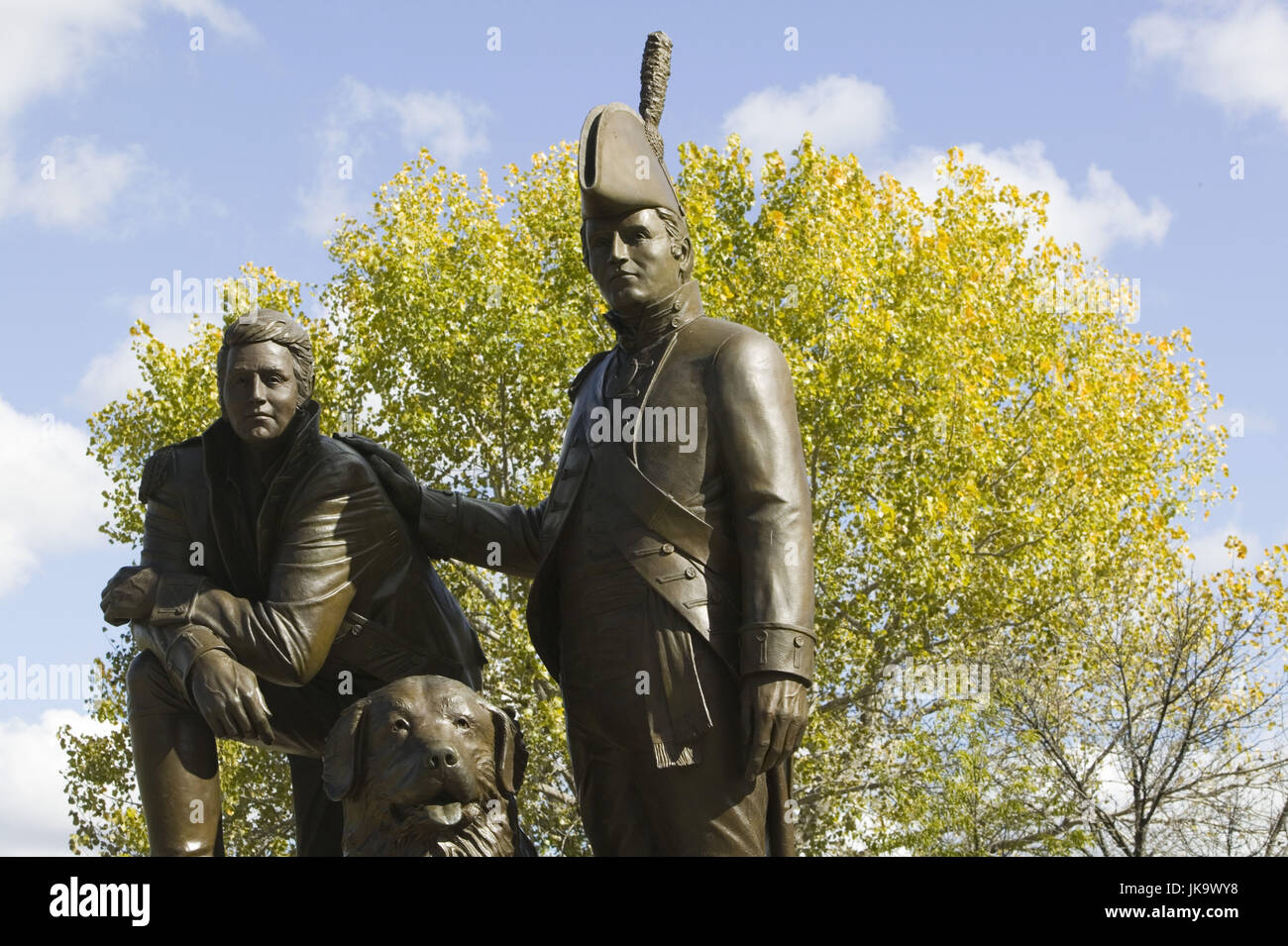 Lewis and clark expedition statue hi-res stock photography and images ...