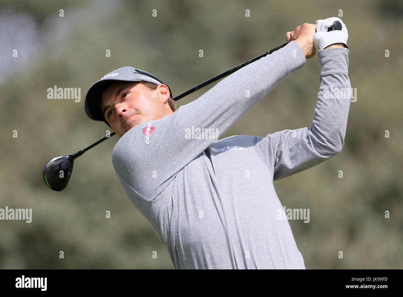 USA's Russell Henley during day three of The Open Championship 2017 at ...