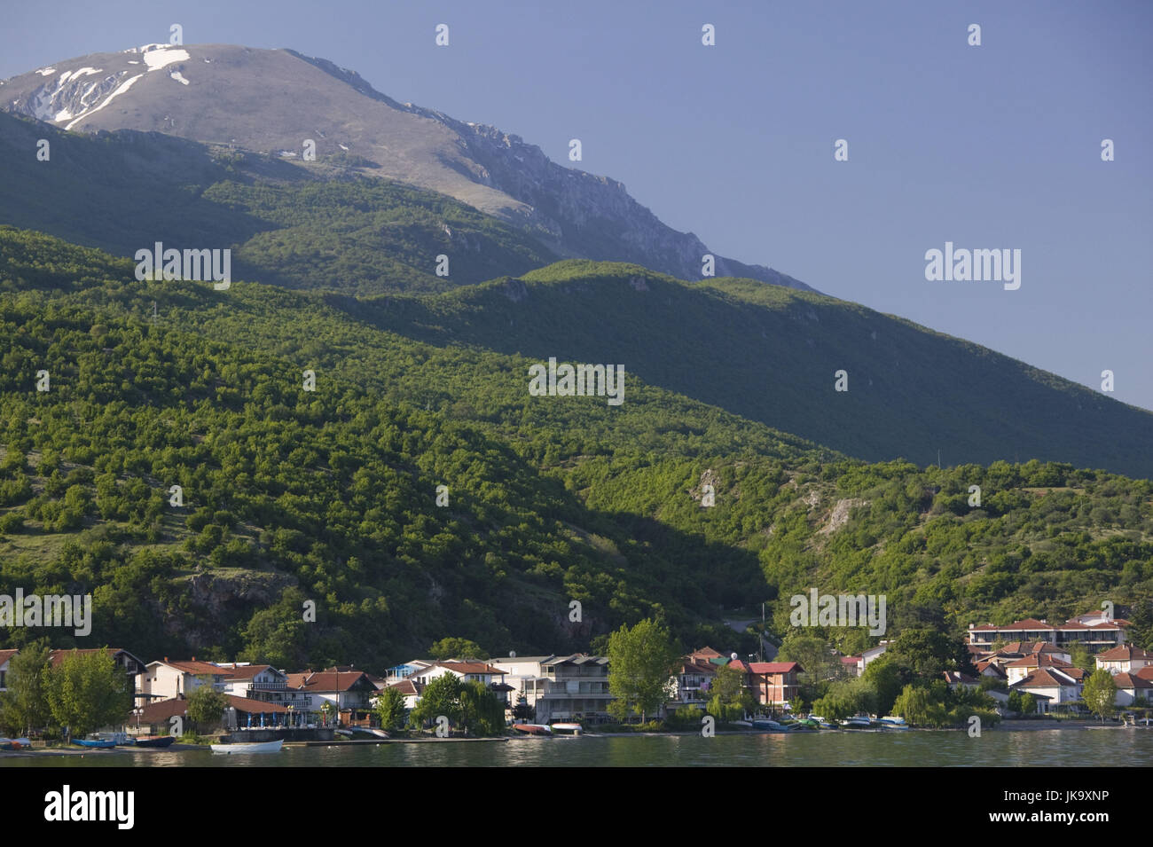 Mazedonien, Pestani, Ohrid-See Stock Photo - Alamy