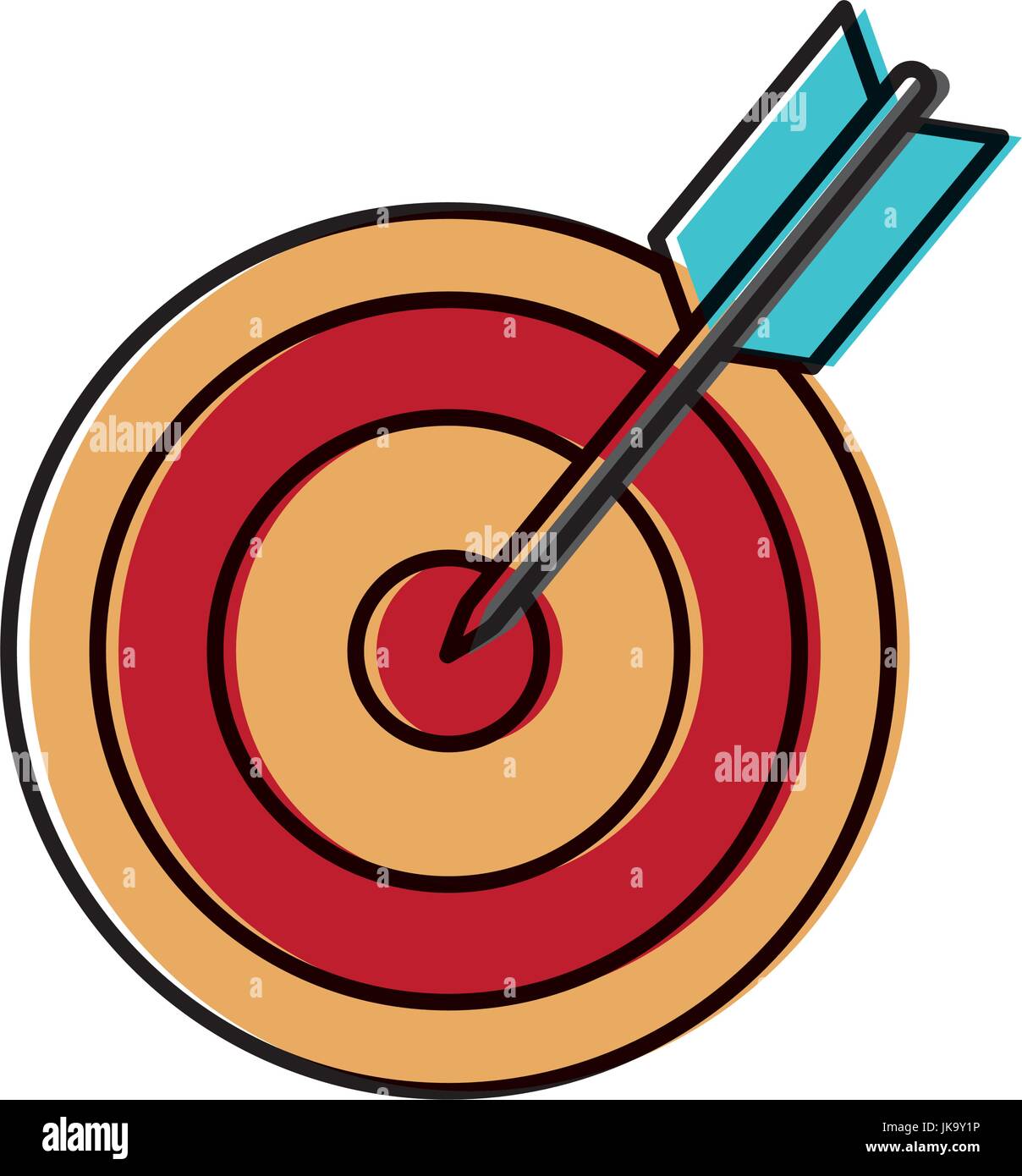 bow and arrow icon Stock Vector Image & Art - Alamy