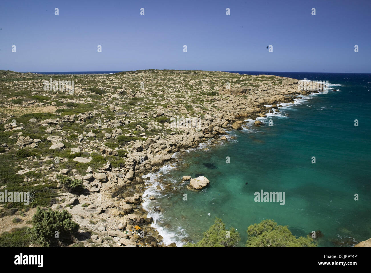Griechenland, Kreta, Insel Elafonisi, Küste, Meer Stock Photo - Alamy