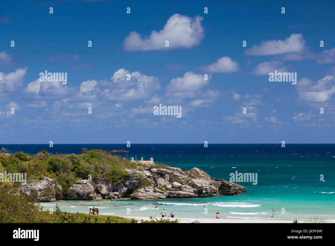 Cuba, Havana Province, Playas del Este, Playa Jibacoa beach Stock Photo ...