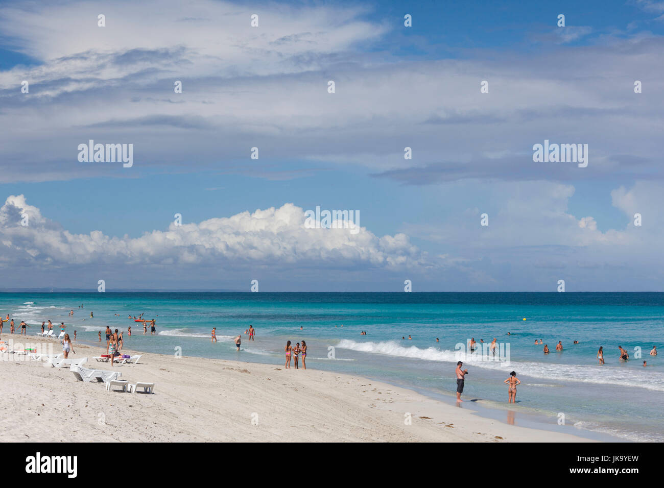 Cuba, Matanzas Province, Varadero, Varadero Beach Stock Photo - Alamy