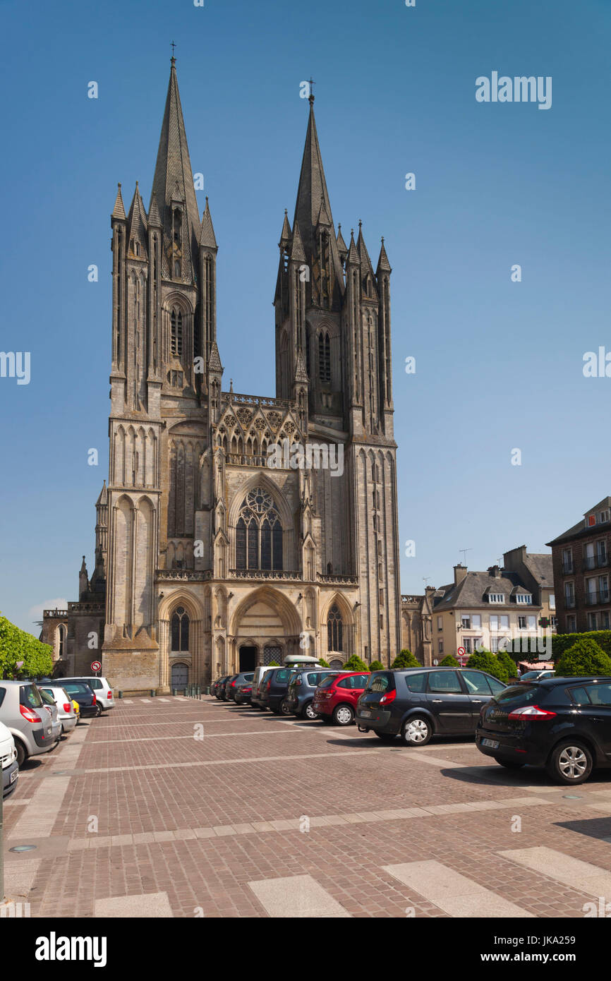 France, Normandy Region, Manche Department, Coutances, Coutances ...