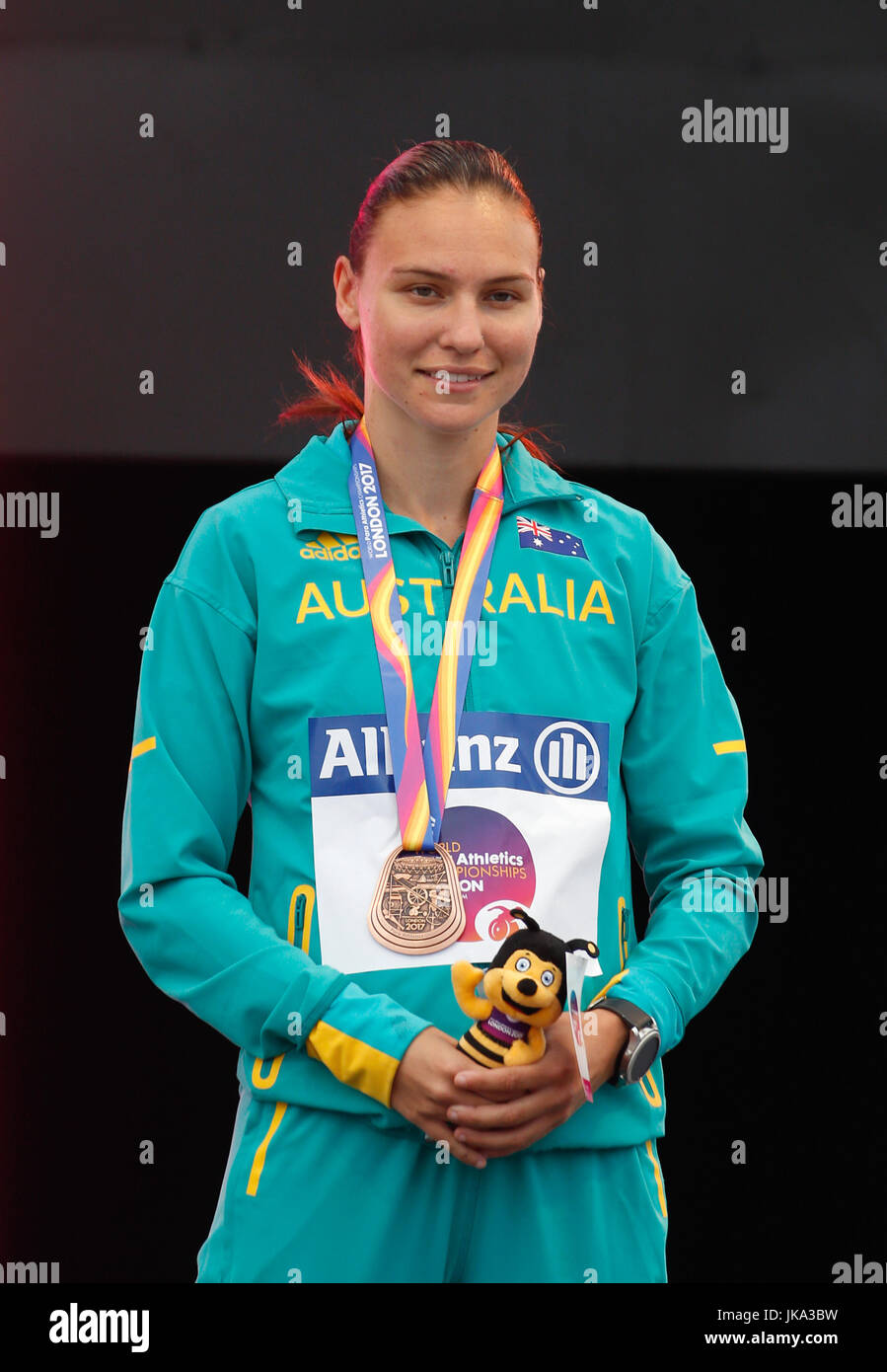 Bronze medallist Australia's Torita Blake in the Women's 400m T38 Final ...