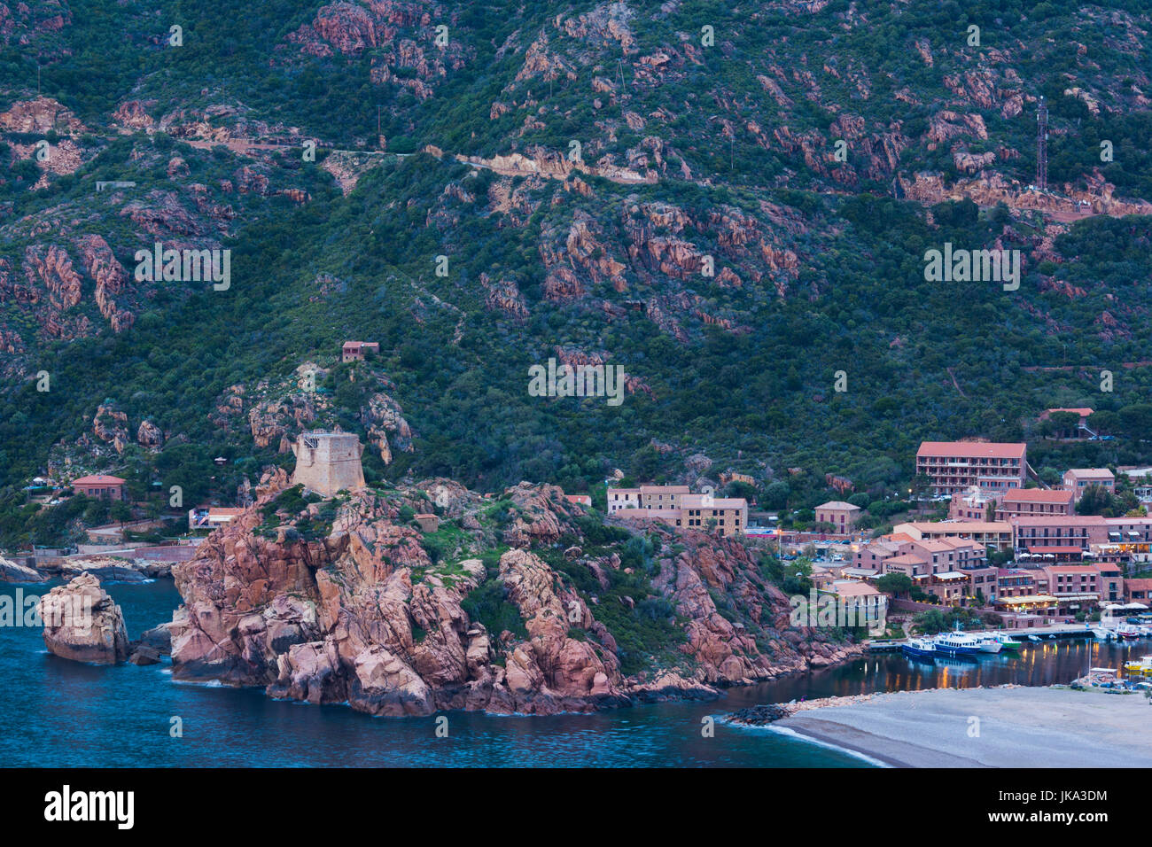 France, Corsica, Corse-du-Sud Department, Calanche Region, Porto ...