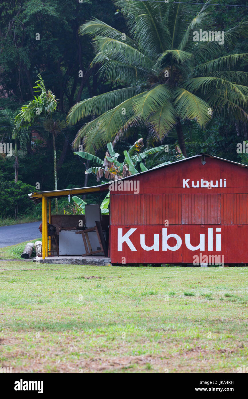 Dominica, Anse de Mai, Kubuli beer stand Stock Photo - Alamy