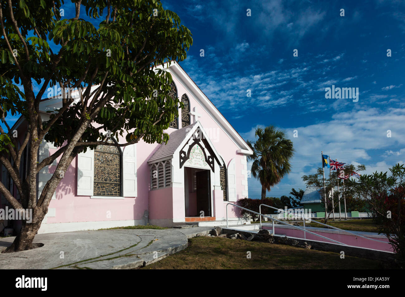 Bahamas, Eleuthera Island, Harbour Island, Dunmore Town, St, Johns ...